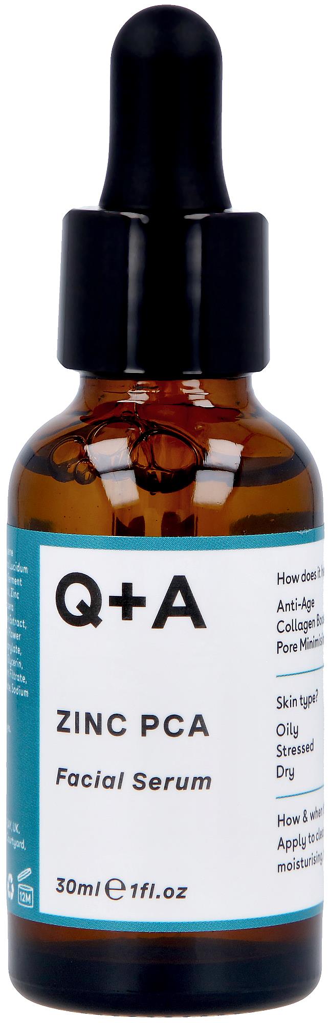 Q+A Zinc PCA Facial Serum 30 ml | lyko.com