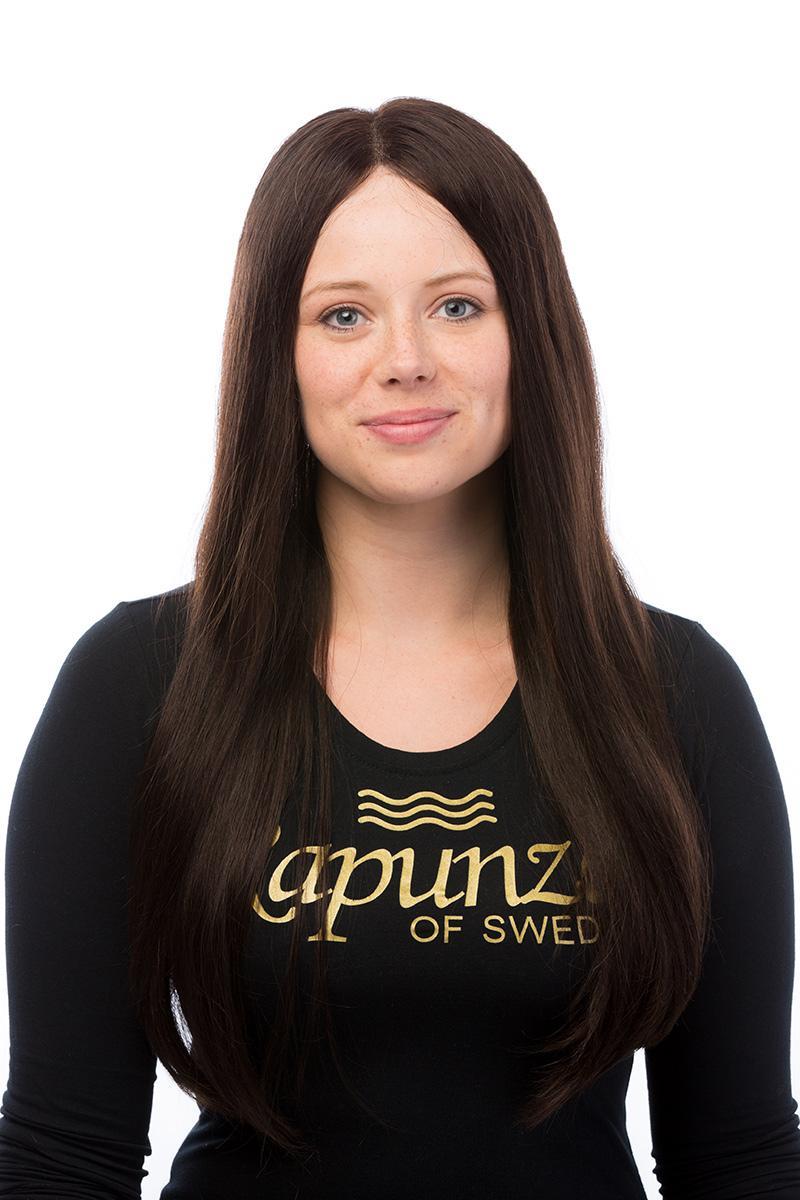 Rapunzel of Sweden Äkta Peruk Lace Dark Brown 65cm | lyko.com