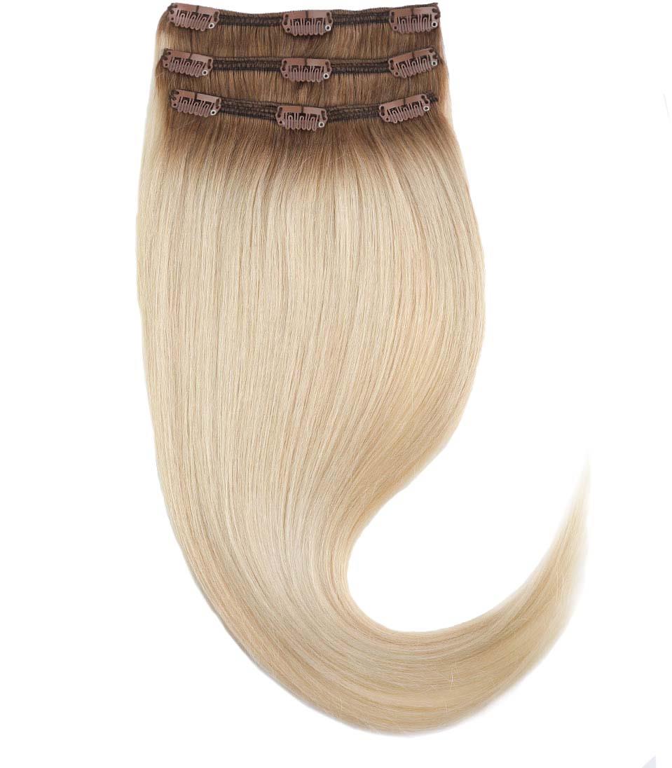 Rapunzel of Sweden Clip-on set 3 pieces 40 cm R5.1/10.8 Medium Ash ...