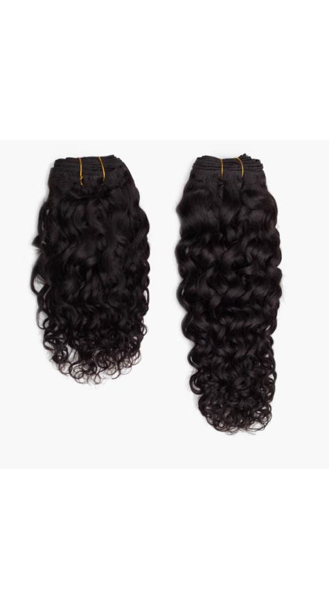 Rapunzel of Sweden Hair weft Bouncy Curl 40 cm 1.2 Black Brown | lyko.com
