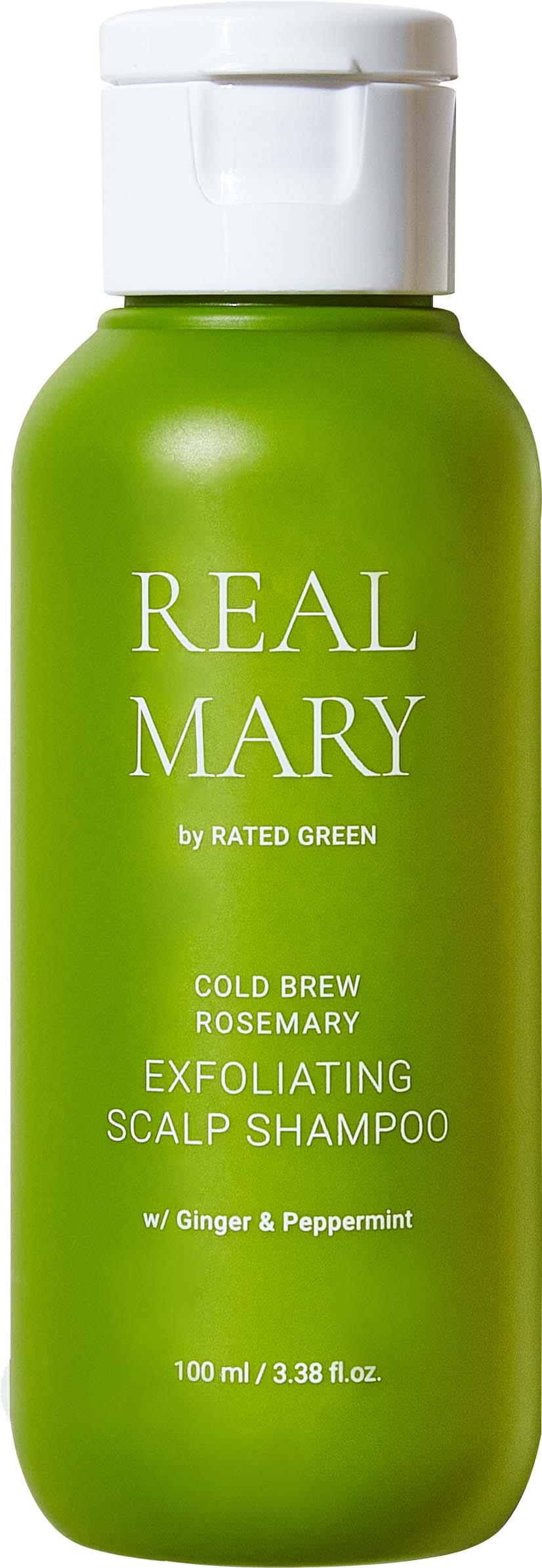 Rated Green Real Mary Cold Brew Rosemary Exfoliating Scalp Shampoo 100 ...