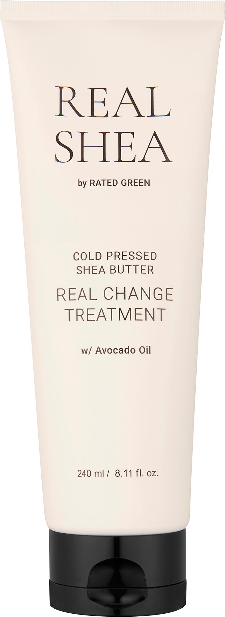Rated Green Real Shea Cold Pressed Shea Butter Real Change Treatment ...