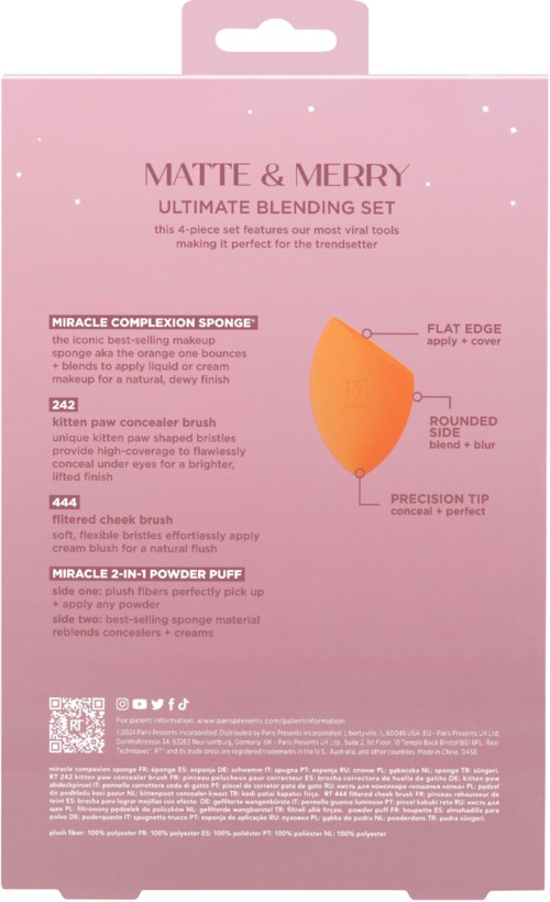 Real Techniques Matte + Merry | lyko.com