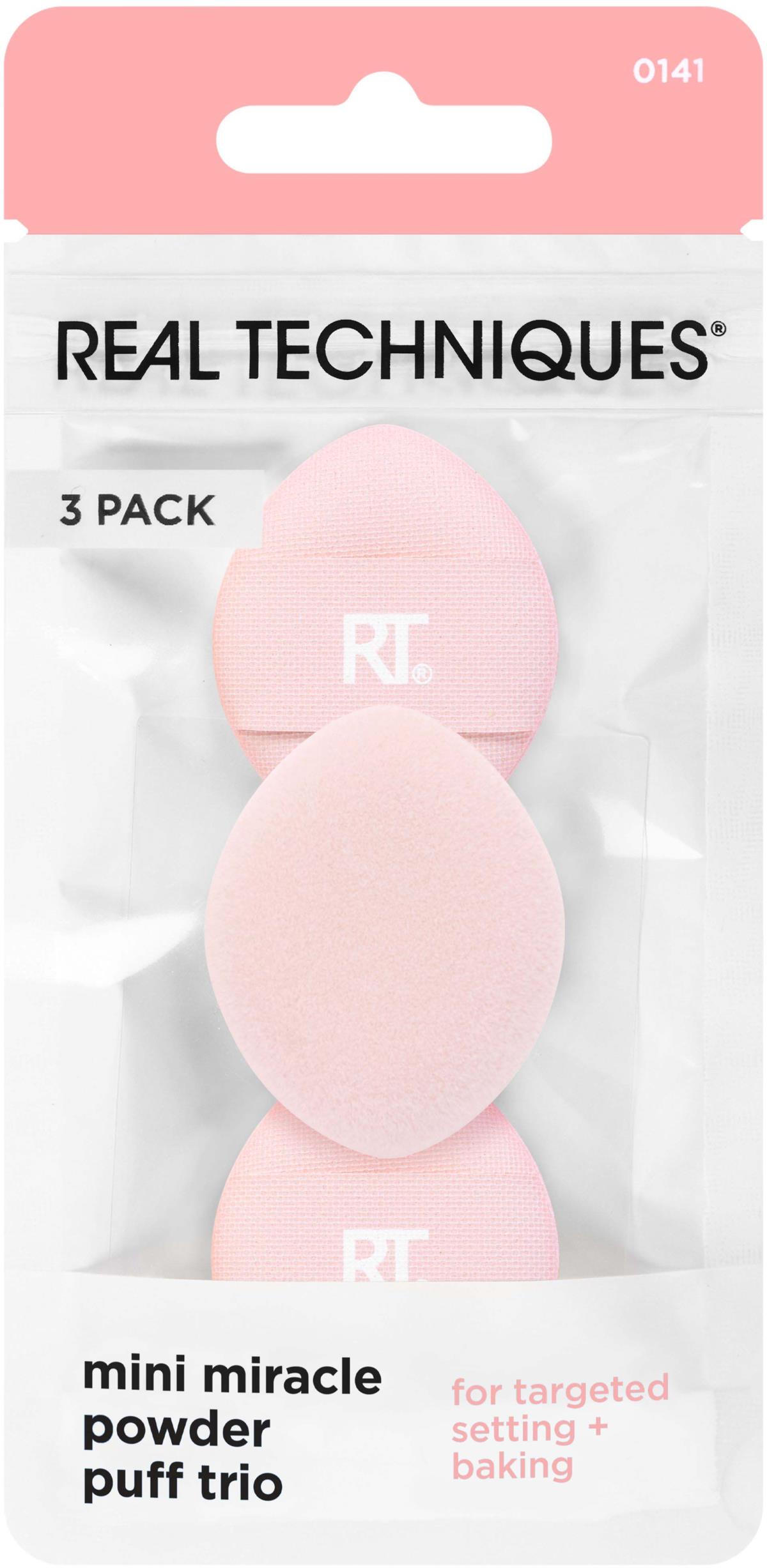 Real Techniques Mini Miracle Powder Puff Trio | lyko.com