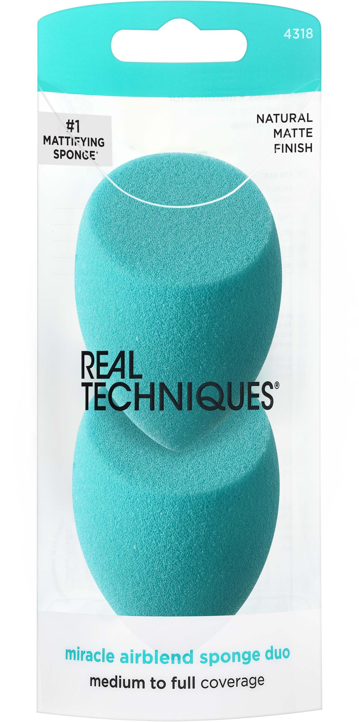 Real Techniques Miracle Airblened Sponge 2 pack | lyko.com