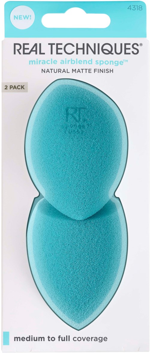 Real Techniques Miracle Airblened Sponge 2 pack | lyko.com
