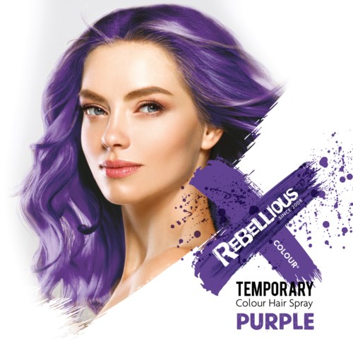 Rebellious Colour Hair Spray Purple | lyko.com
