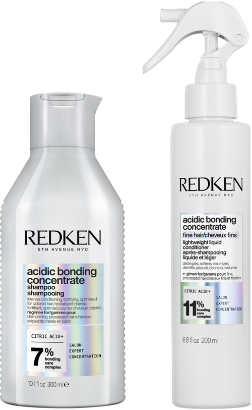 Redken Acidic Bonding Concentrate Duo for Damaged, Fine Hair | lyko.com