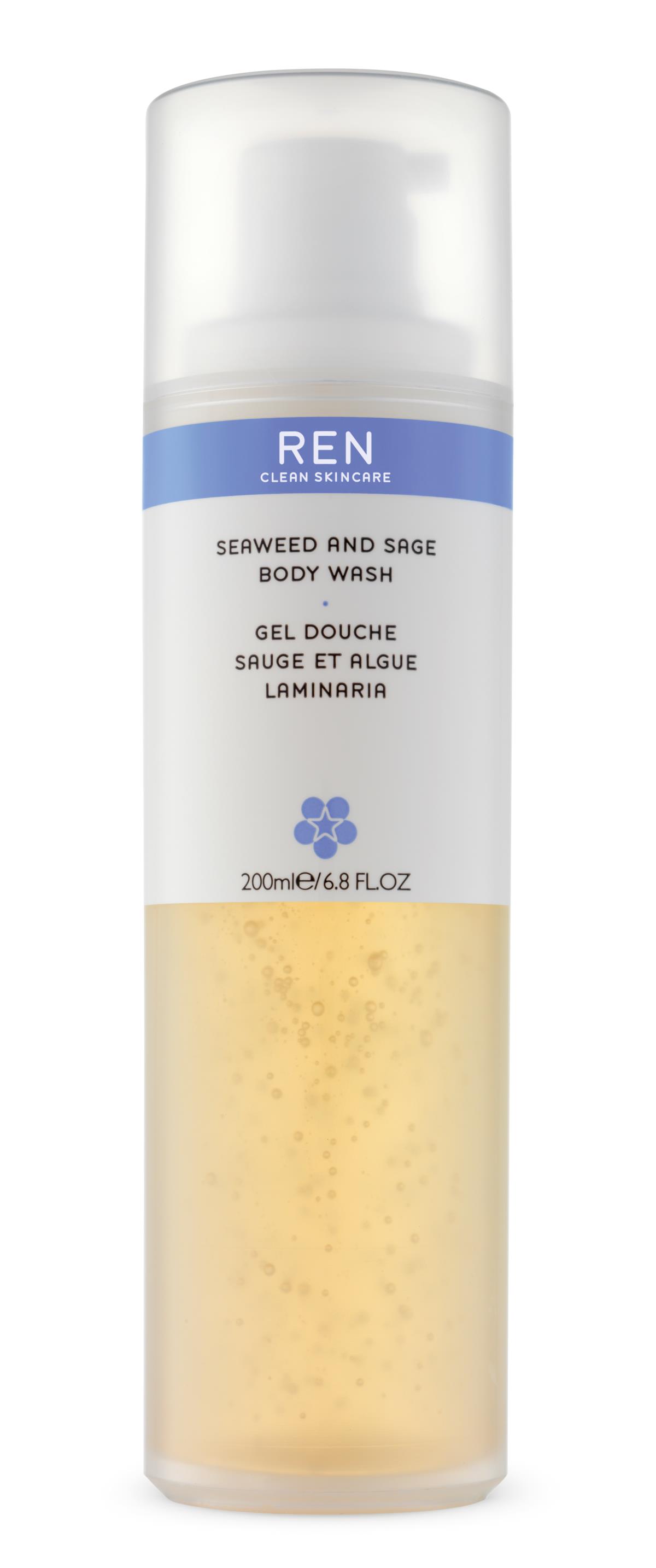 REN Skincare REN Body Seaweed And Sage Body Wash 200 ml | lyko.com