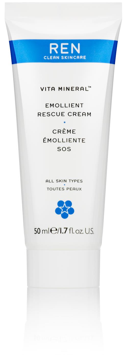 REN Skincare Vita Mineral REN Face Emollient Rescue Cream 50 ml | lyko.com