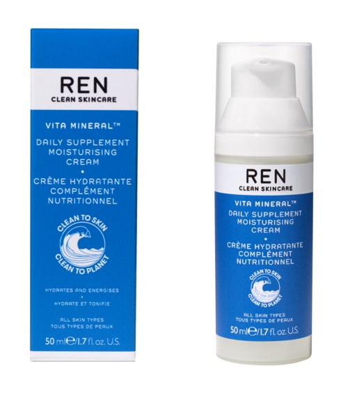 REN Skincare Vita Mineral Daily Supplement Moisturising Cream 50 ml ...