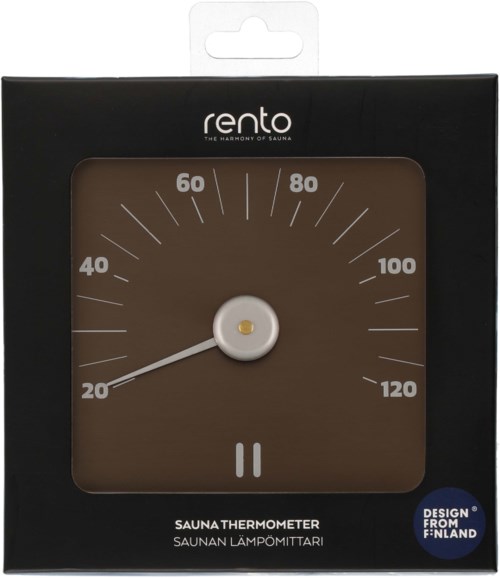Rento Aluminium Sauna Thermometer | lyko.com