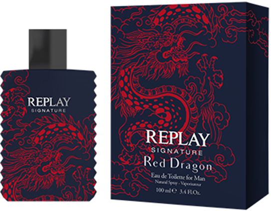 Replay Signature Red Dragon For Him Eau de Toilette 100 ml | lyko.com