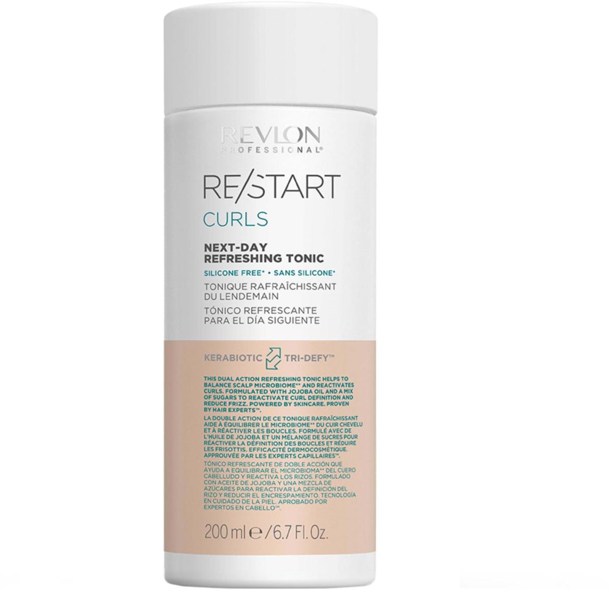 Revlon Professional Restart Curls Refreshing Tonic 200 ml | lyko.com