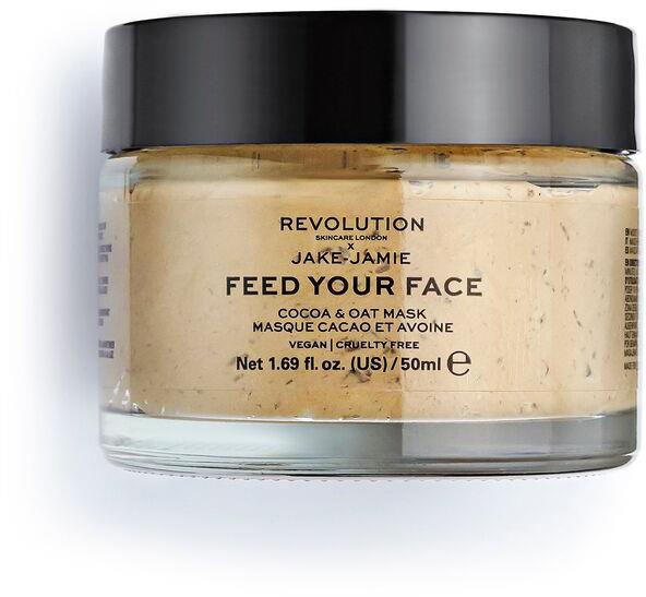 Revolution Skincare Jake Jamie Cocoa & Oat Moisturising Face Mask 50 ml ...