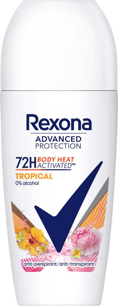Rexona 72h Advanced Protection Tropical roll-on 50 ml | lyko.com