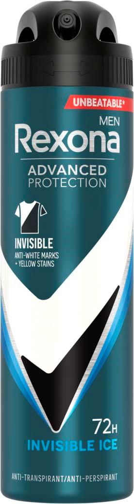 Rexona Men 72h Advanced Protection Invisible Ice spray 150 ml | lyko.com