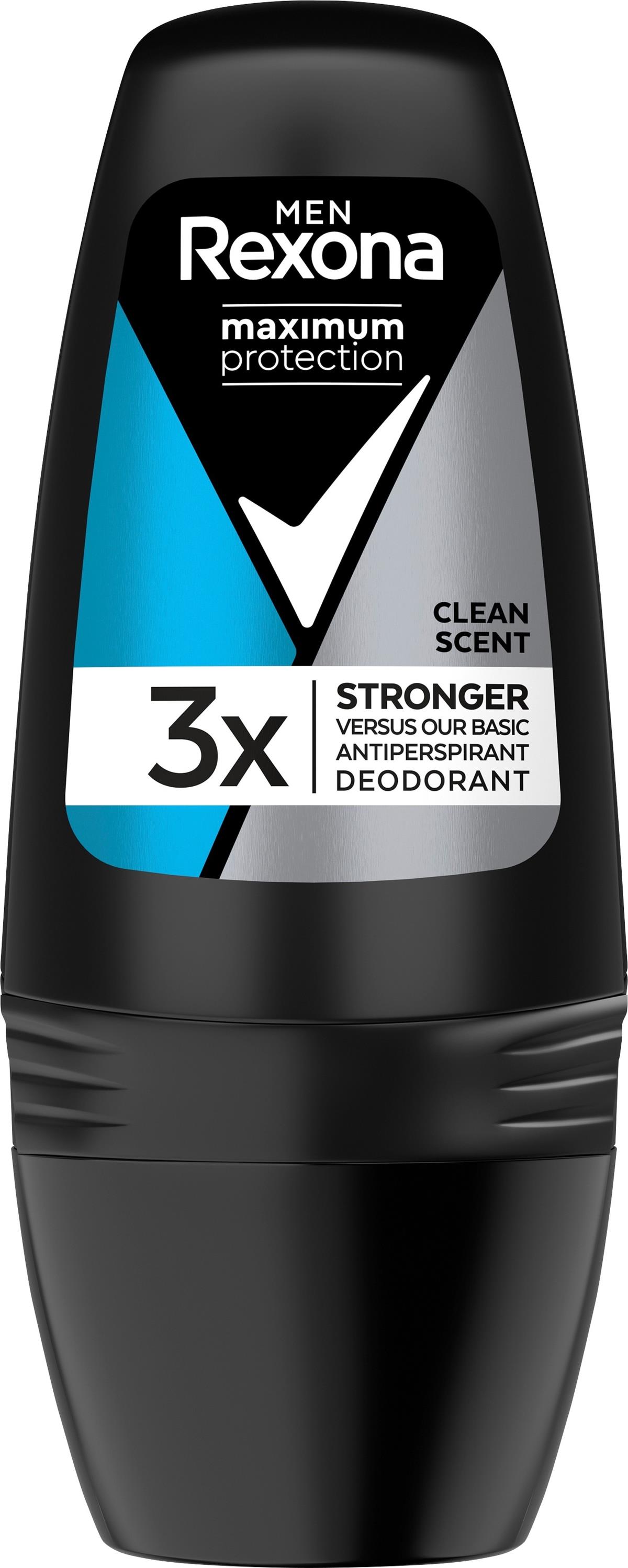 Rexona Men Maximum Protection Roll-on Clean Scent 50 ml | lyko.com