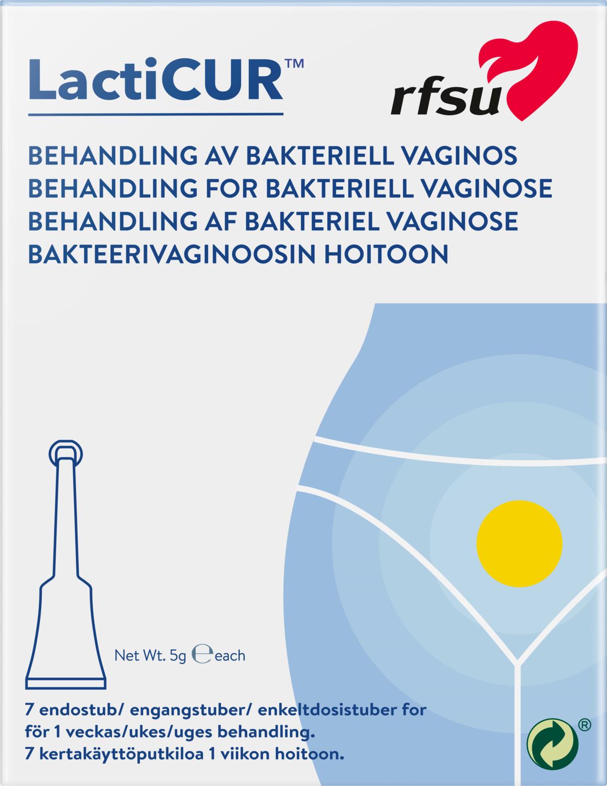 RFSU LactiCUR 7 pcs | lyko.com