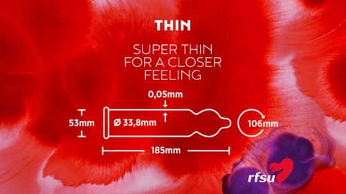 RFSU Thin 30-Pack 30 st | lyko.com