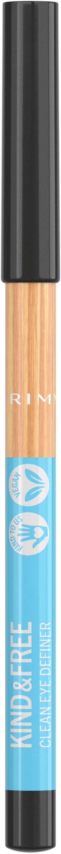 Rimmel Kind & Free Eyeliner 01 Pitch | lyko.com