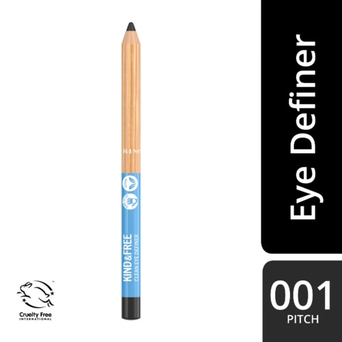 Rimmel Kind & Free Clean Eye Liner 01 Pitch | lyko.com