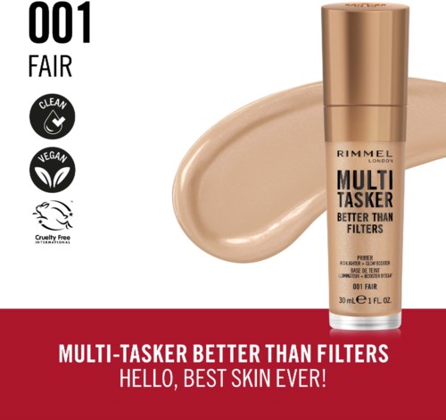 Rimmel Kind & Free Multi-Tasker Better Than Filters Face Primer Glow ...