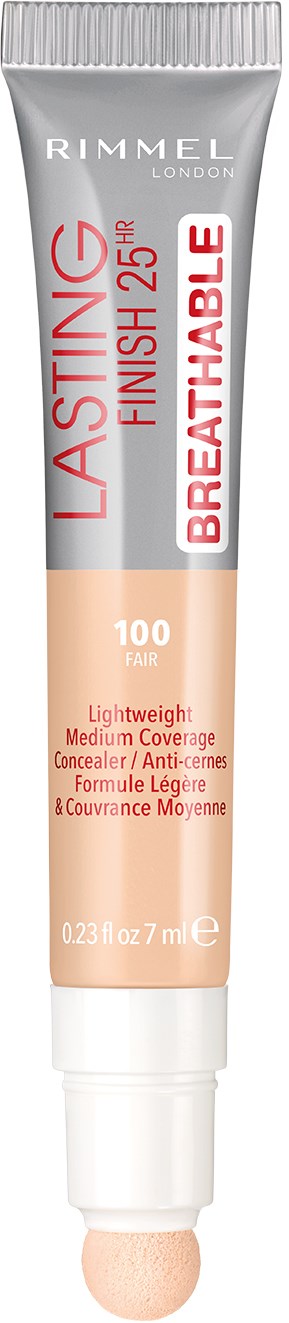 Rimmel Lasting Finish Breathable Concealer 100 Fair | lyko.com