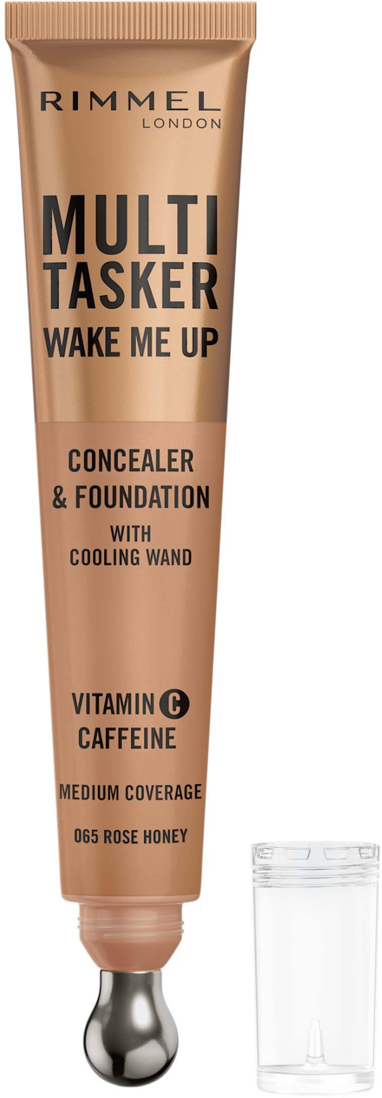Rimmel Multi Tasker Wake Me Up Concealer & Foundation Rose Honey 065 ...