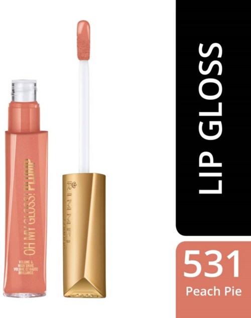 Rimmel Oh My Gloss! Plump 531 Peach Pie | lyko.com