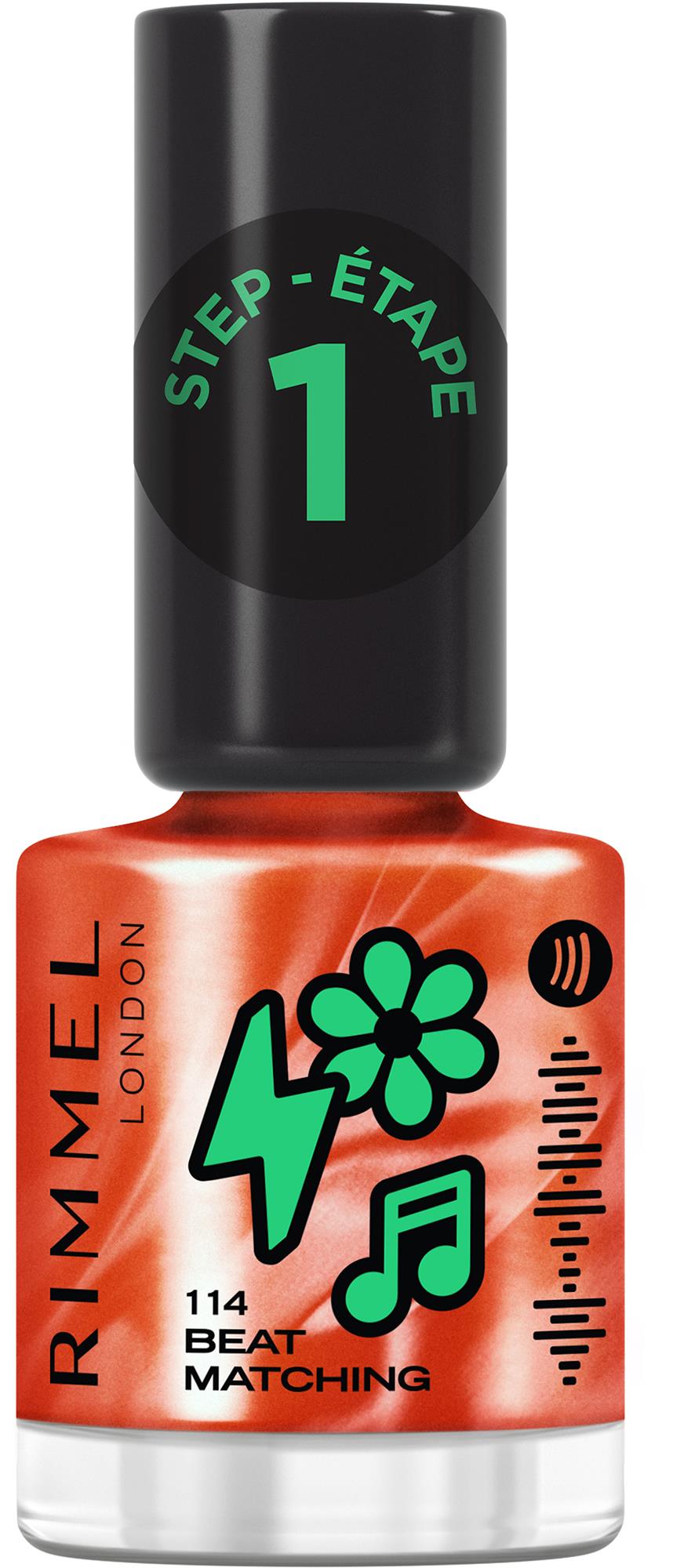 Rimmel Turn up the volume Super Gel Nail Polish 114 Beatmatching | lyko.com