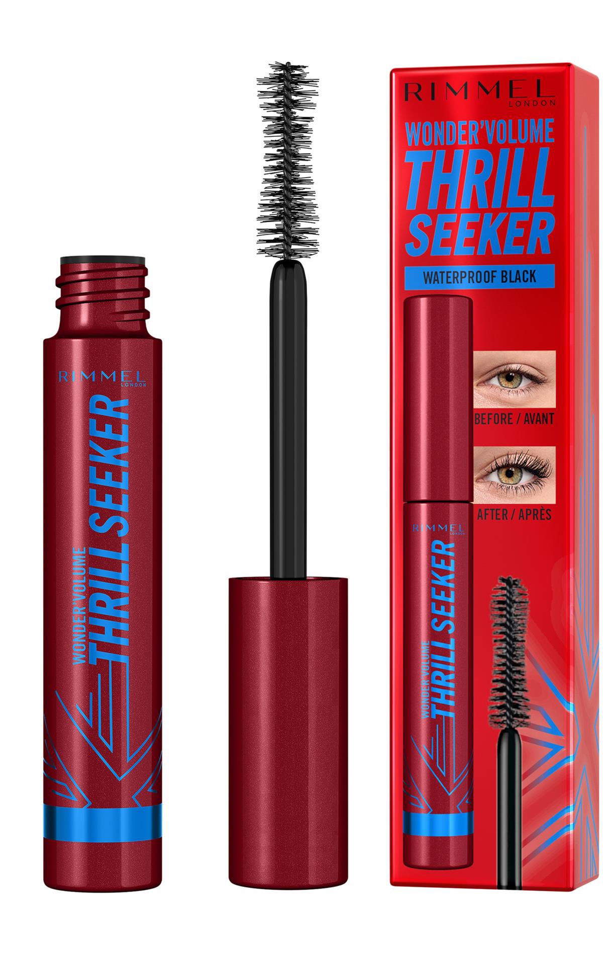 Rimmel Volume Thrill Seeker Mascara Black Waterproof Black | lyko.com