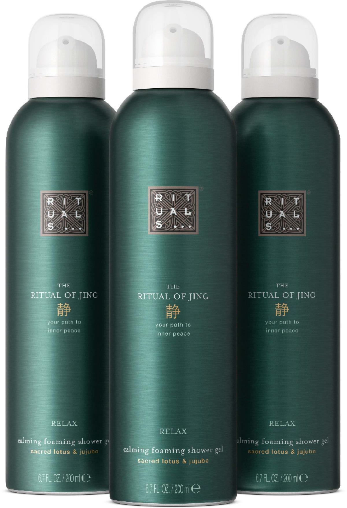 Rituals The Ritual of Jing Foaming Shower Gel Trio | lyko.com