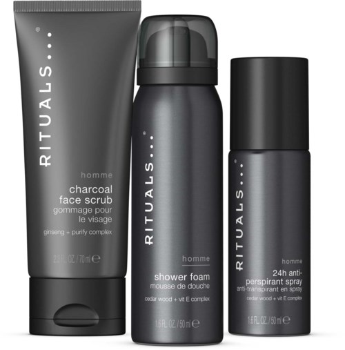 Rituals Homme Trial Set - Woody - Cedar Wood & Vitamin E Complex | lyko.com