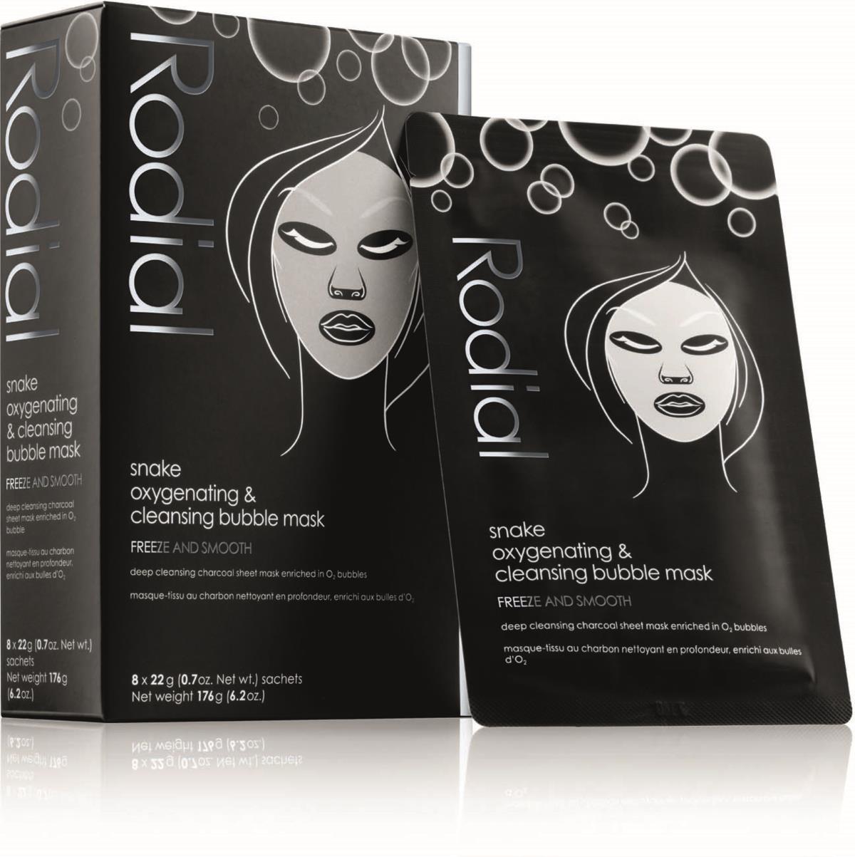 Rodial Snake Oxygenating & Cleansing Bubble Sheet Masks 4 pcs | lyko.com