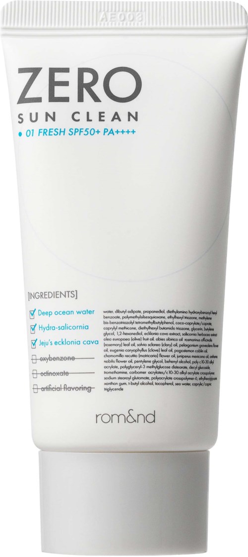 rom&nd Zero Sun Clean 01 Fresh | lyko.com