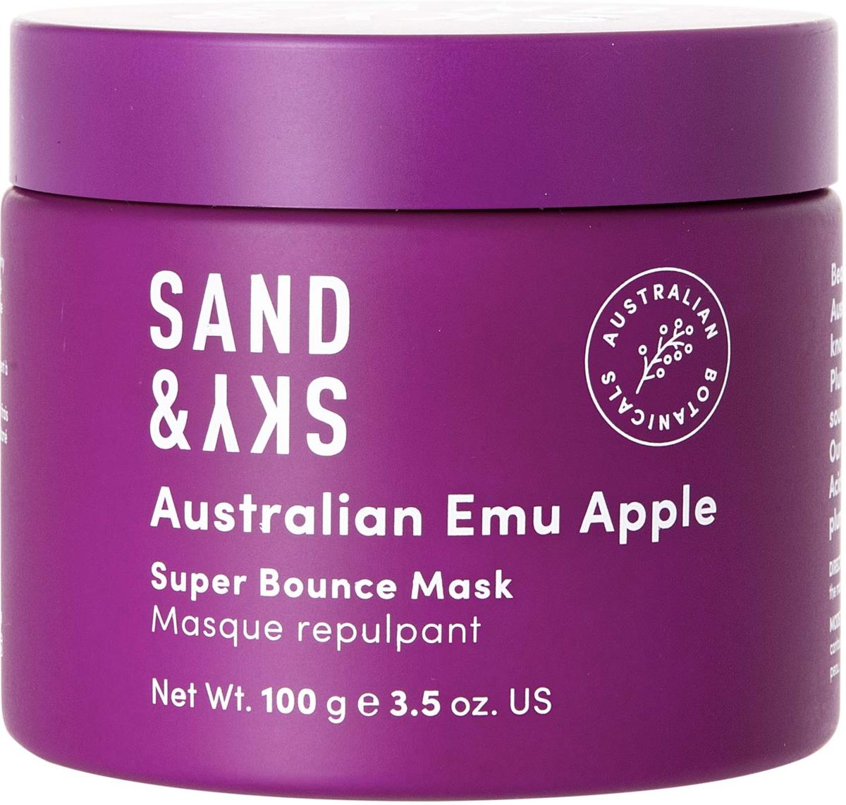 Sand & Sky Australian Emu Apple Super Bounce Mask 100 g | lyko.com
