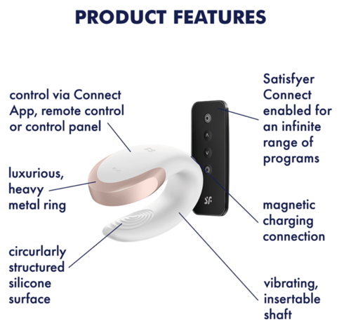 Satisfyer Double Love White | lyko.com