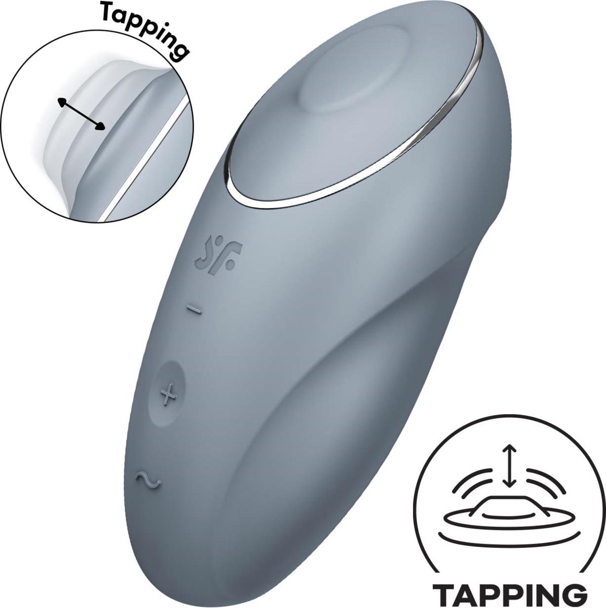 Satisfyer Tap & Climax 1 Gray | lyko.com