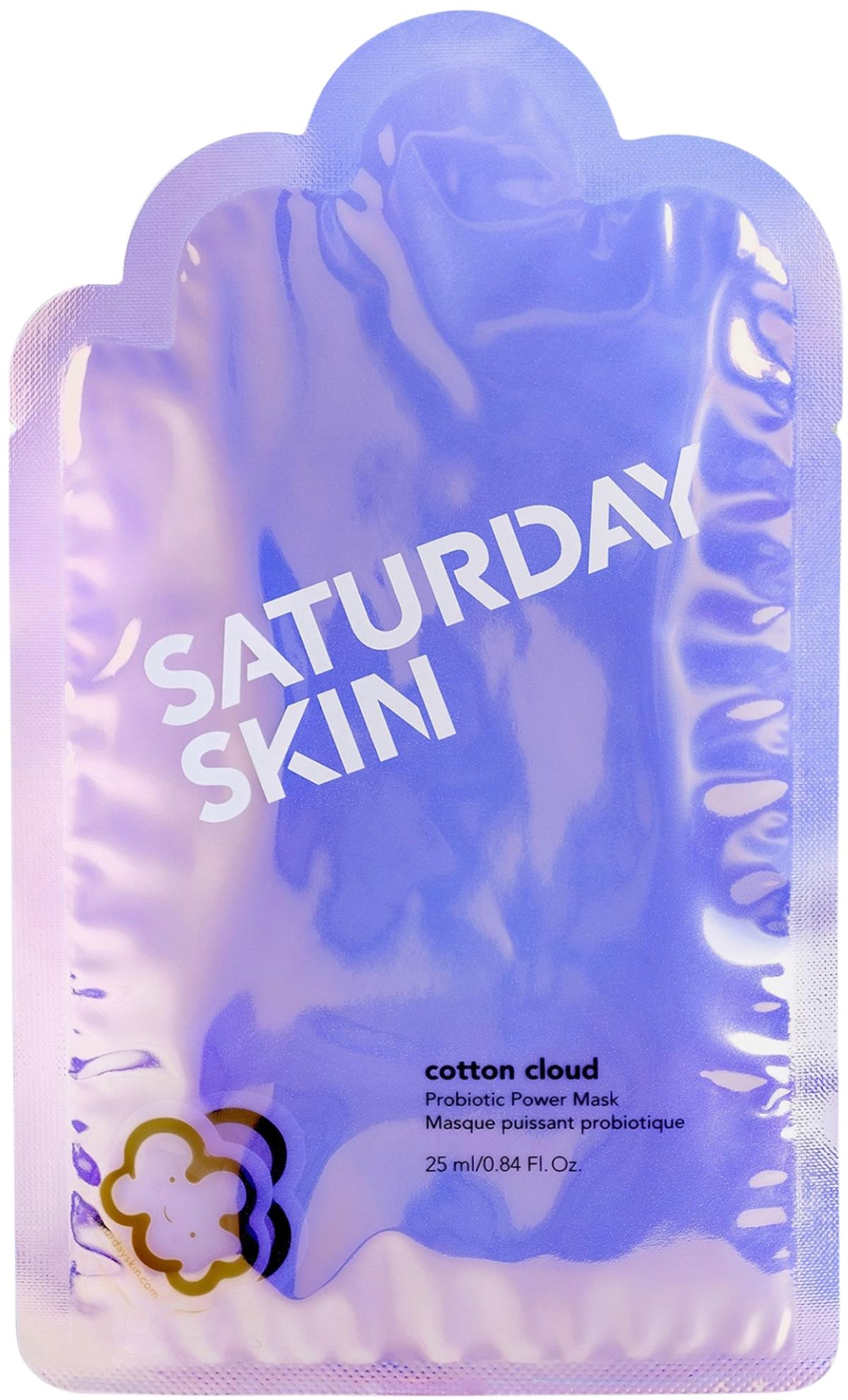 Saturday Skin Cotton Cloud Probiotic Power Sheet Mask 25 ml | lyko.com