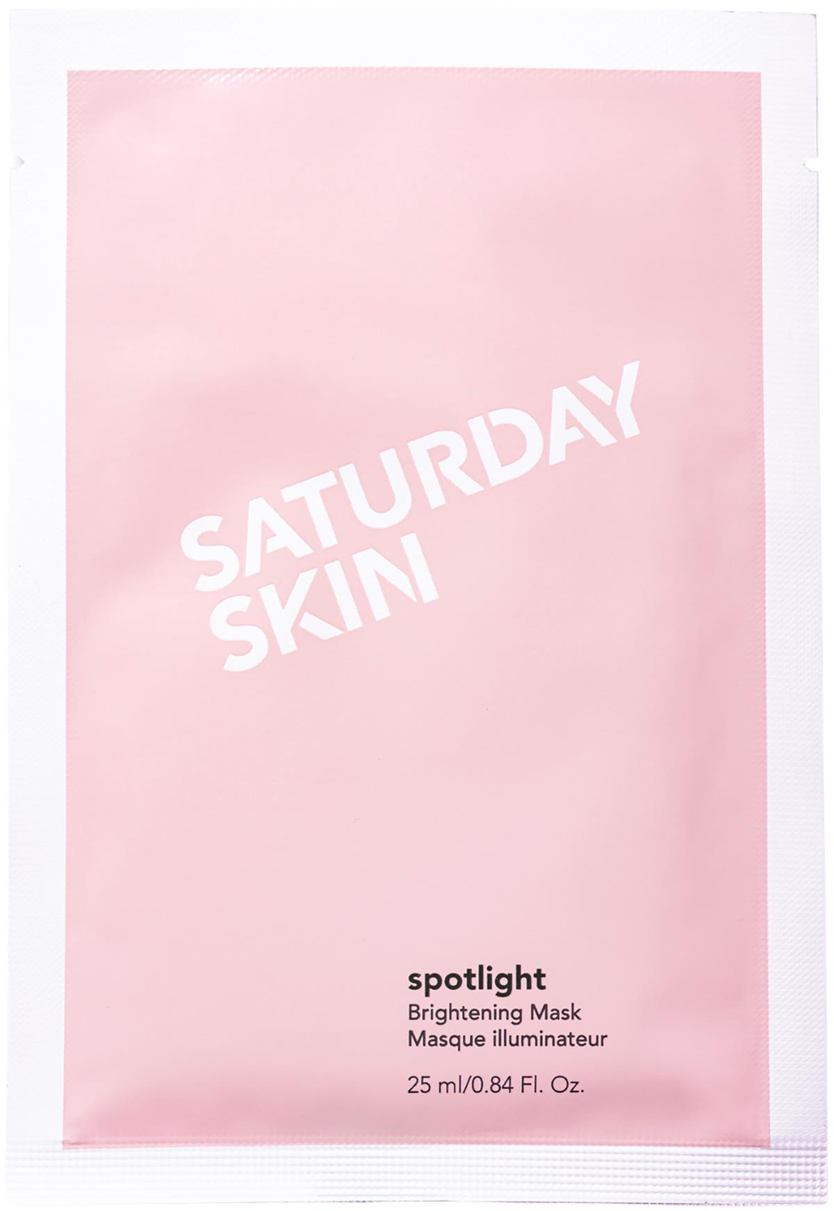 Saturday Skin Spotlight Brightening Sheet Mask 25 ml | lyko.com