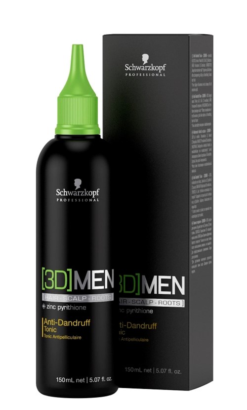 Schwarzkopf Professional 3D Men Schwarzkopf 3D Anti Dandruff Tonic 150 ...