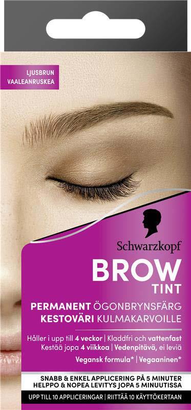 Schwarzkopf Brow Tint Light Brown | lyko.com