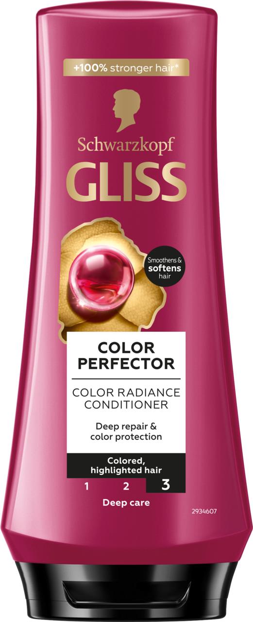 Schwarzkopf Gliss Color Radiance Conditioner Color Perfector 200 ml ...