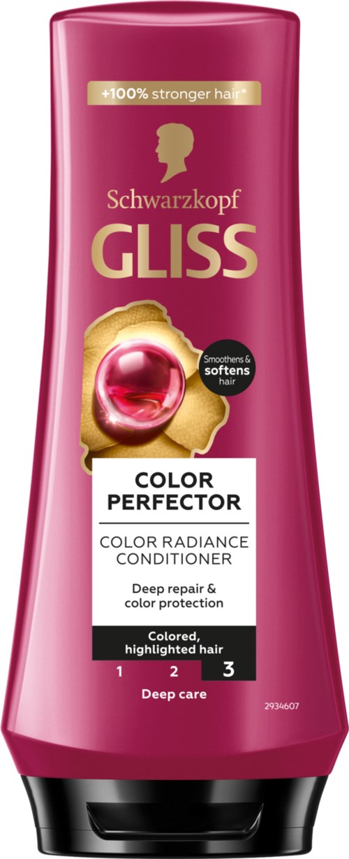 Schwarzkopf Gliss Color Radiance Conditioner Color Perfector 200 ml ...