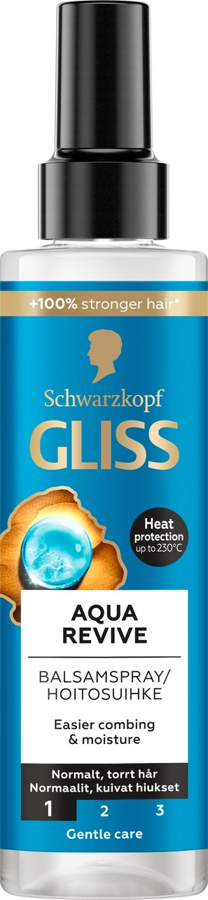 Schwarzkopf Gliss Express-Repair-Conditioner Spray Aqua Revive 200 ml ...