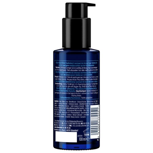Schwarzkopf Gliss Night Elixir Overnight Moisture 100 ml | lyko.com