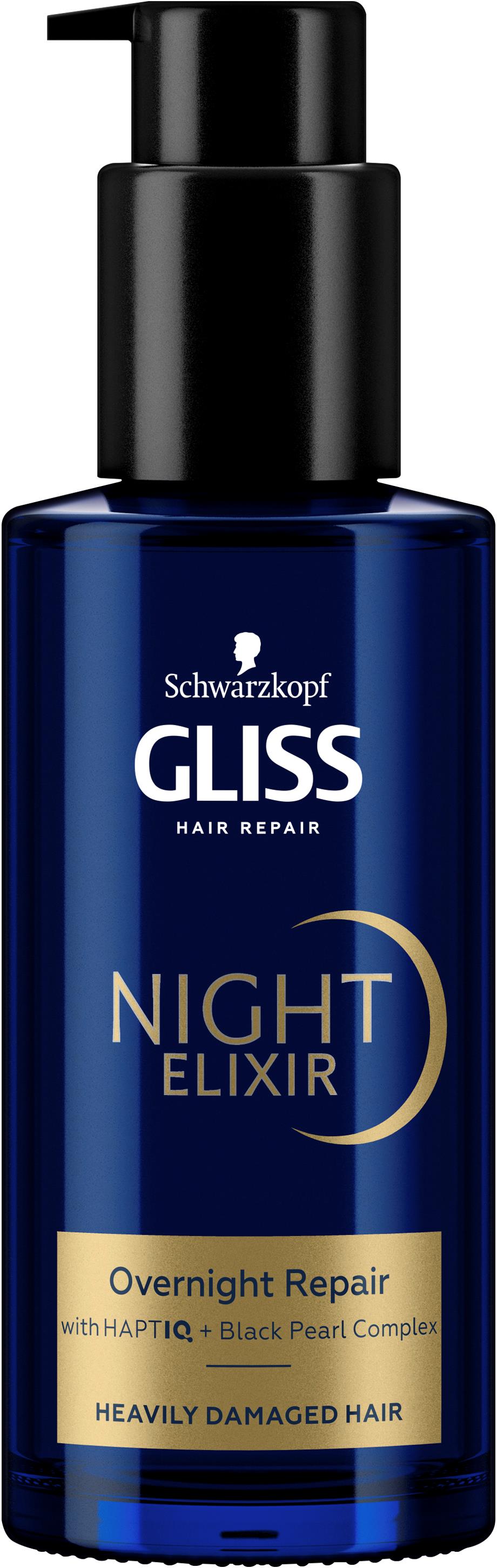 Schwarzkopf Gliss Night Elixir Overnight Repair 100 ml | lyko.com