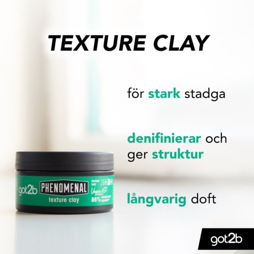 Schwarzkopf got2b Phenomenal Texturizing Clay 100 ml | lyko.com