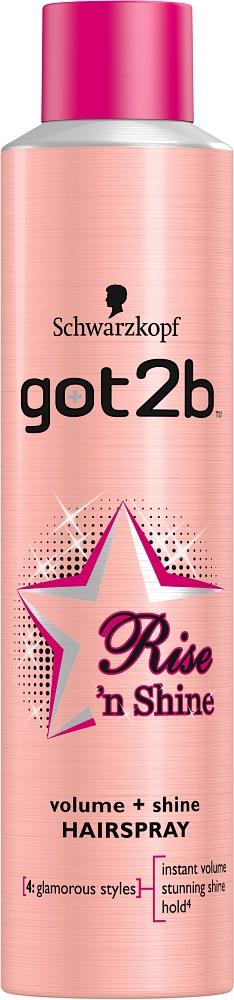 Schwarzkopf Got2B Rise`N Shine Hairspray 300 ml | lyko.com